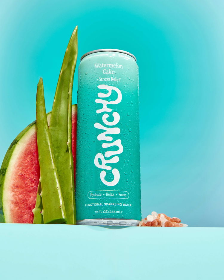 Crunchy Hydration - Sparkling Wellness Water