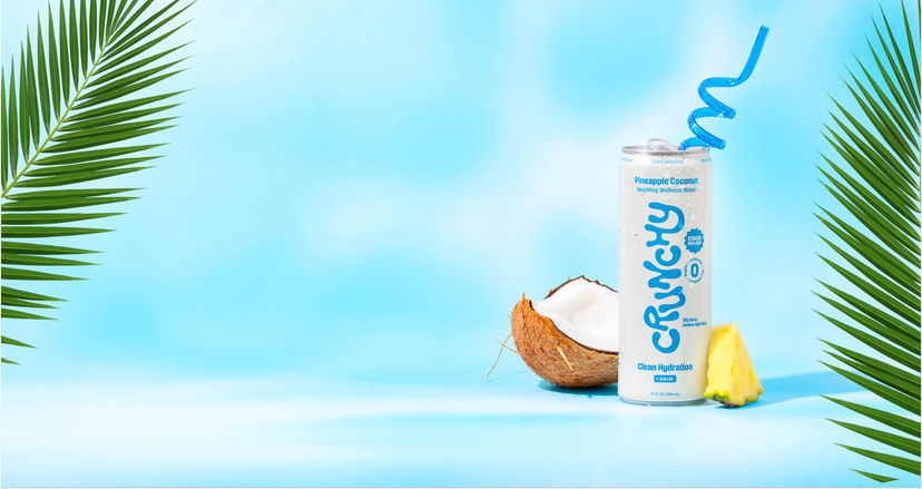 Crunchy Hydration - Sparkling Wellness Water