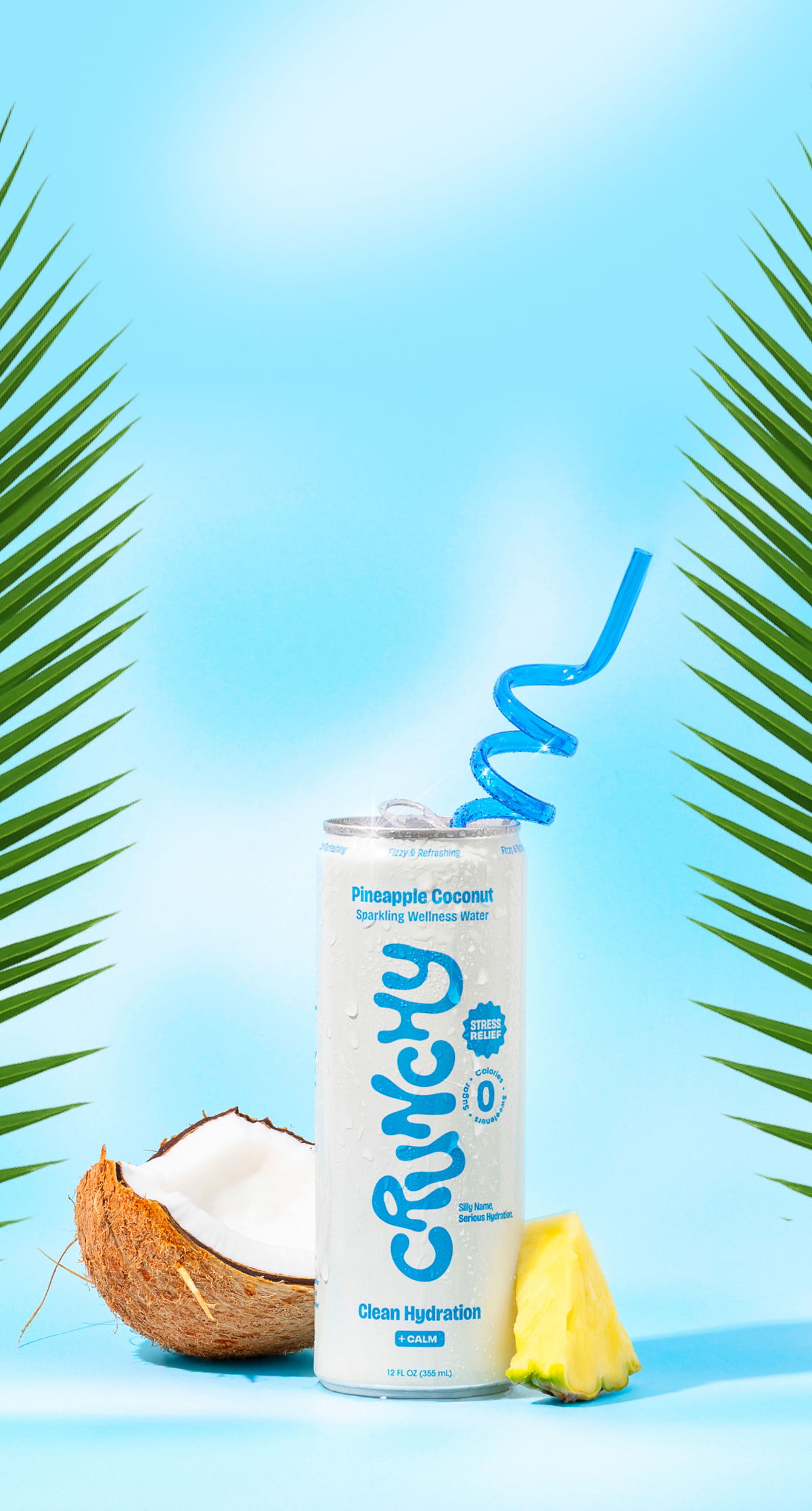 Crunchy Hydration - Sparkling Wellness Water