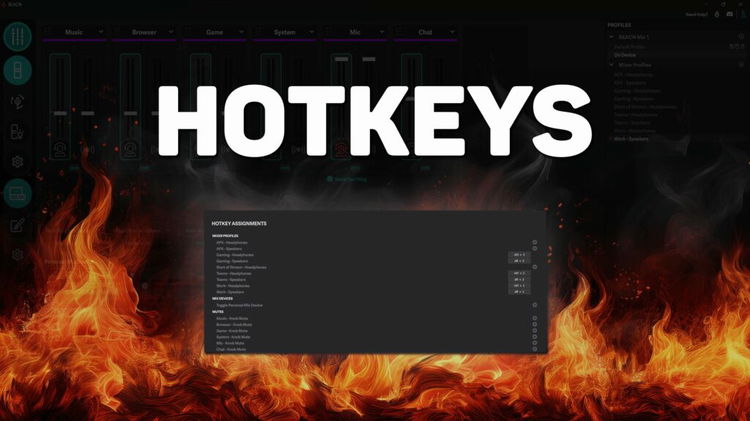 BEACN App New Beta: Hotkeys, Crossfade & UI Enhancements