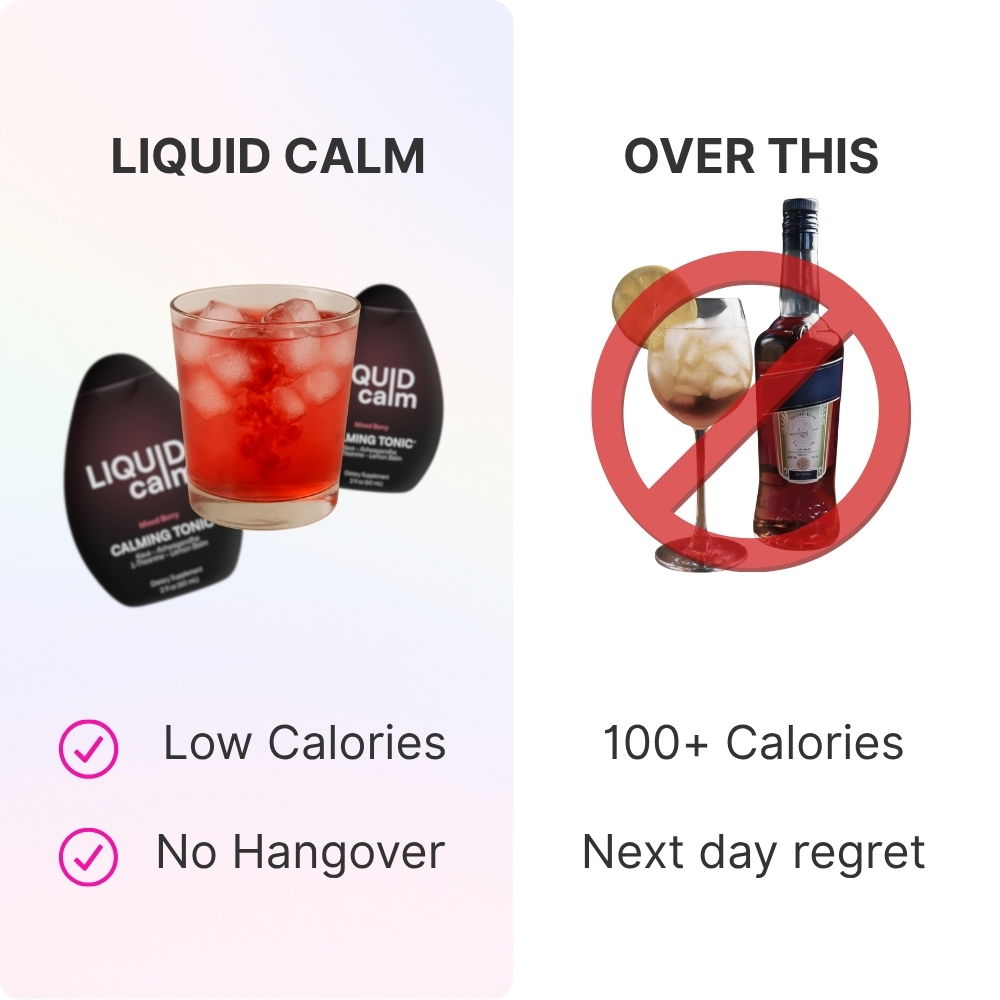 Listicle Alcohol product focused – Liquid Calm