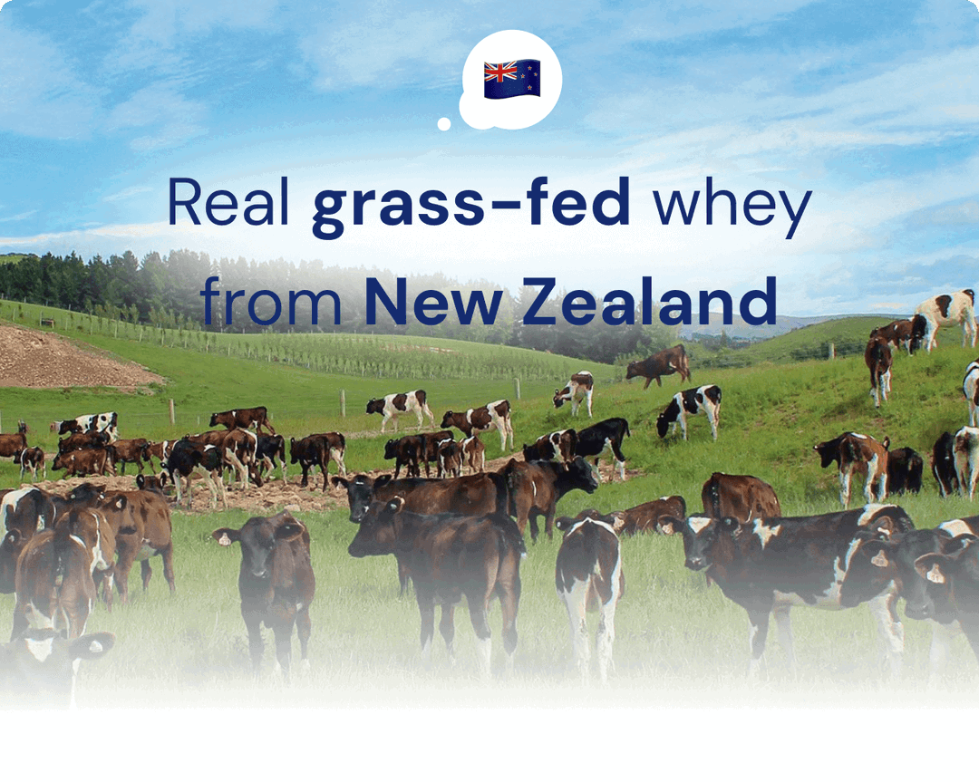Grass-Fed Whey — Pure Whey Protein from Grass-Fed Cows