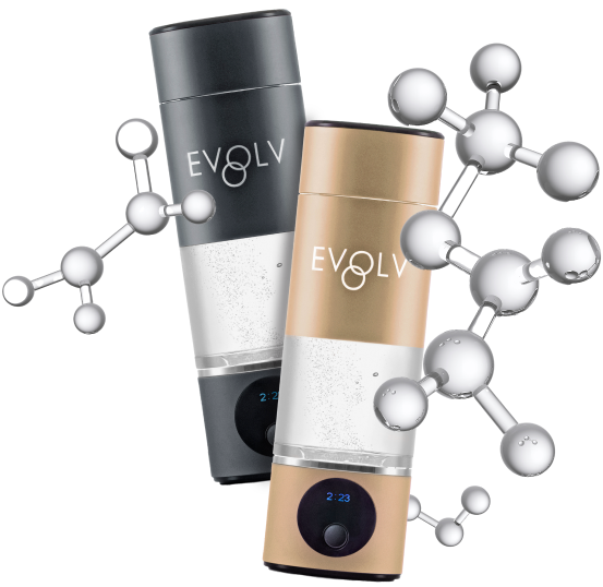 The Best Certified Hydrogen Water Bottle with 5.4 PPM - EVOLV