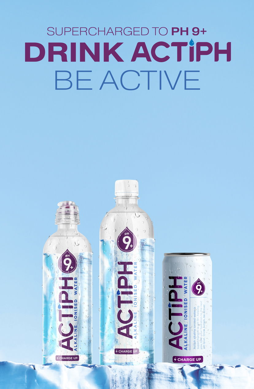 Actiph Water - pH9+ Alkaline Water