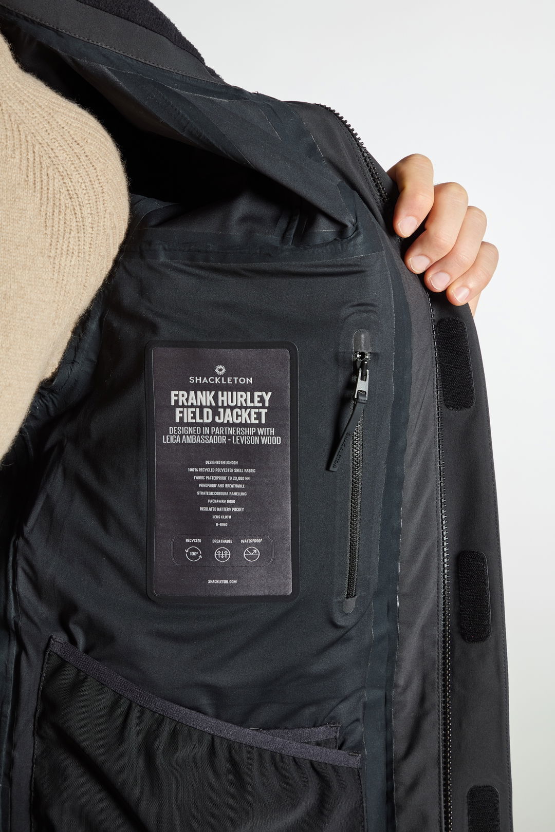 Frank Hurley Field Jacket | Shackleton x Leica Camera