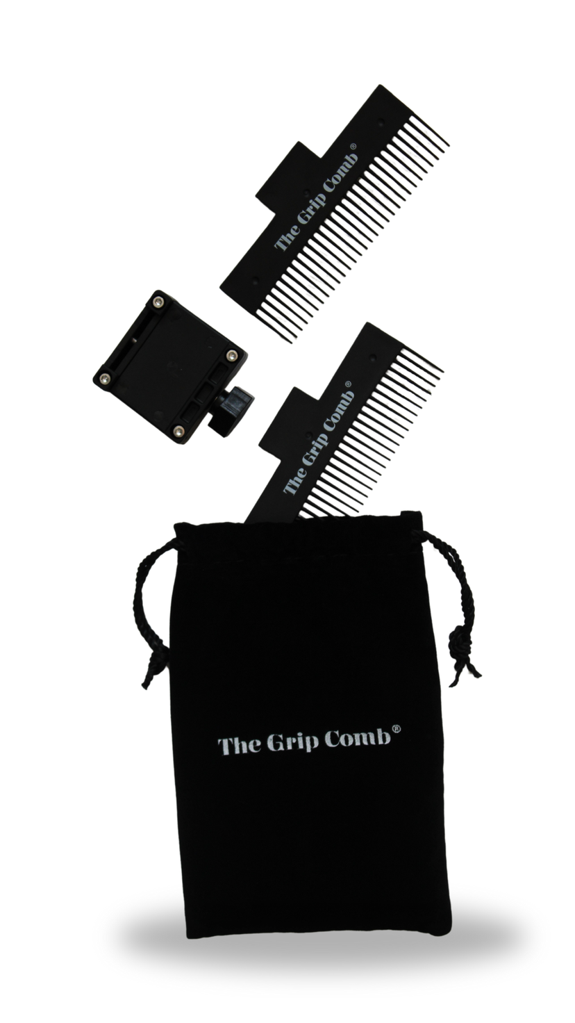 Comb Straightener: Flat Hot Comb Hair Straightener – The Grip Comb