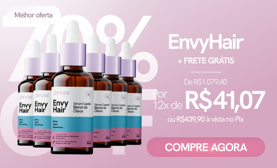 Transforme Seu Cabelo com Envy Hair: Fios Fortes em 30 Dias – Zencial