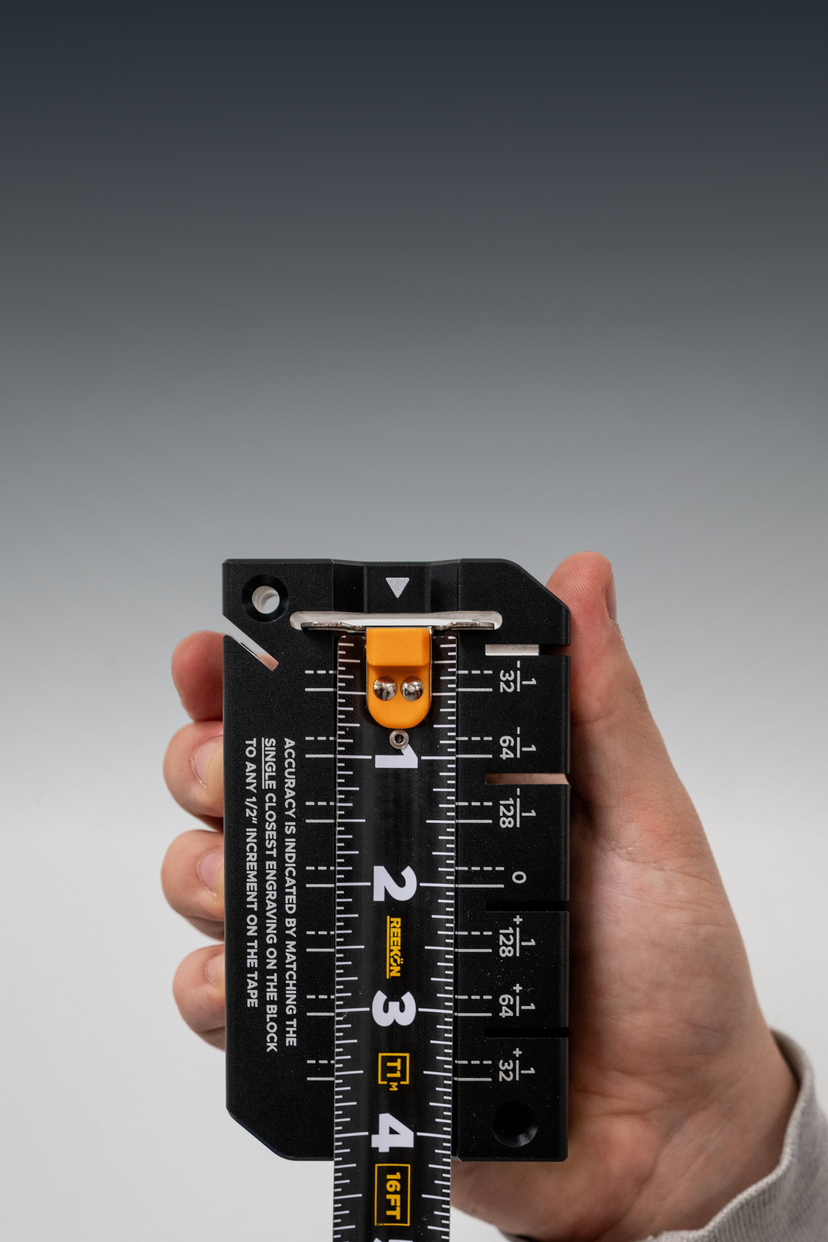 Tape Measure Accuracy Block Check — REEKON Tools