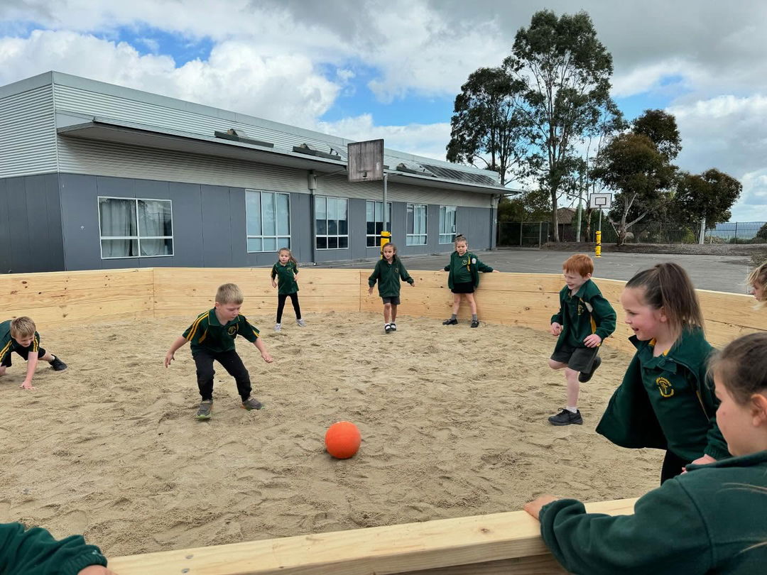Inclusive Play Upgrade: Lumen Christi Primary Adds Gaga Pit to Boost ...
