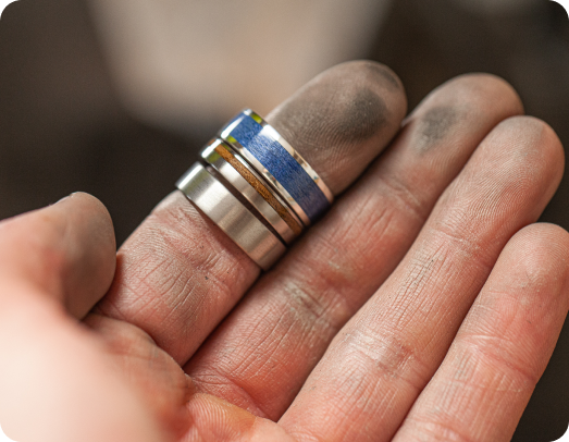 BoardThing - Wooden Rings From Recycled Skateboards