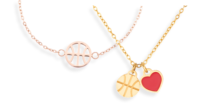 Basketball Jewelry for Girls | I Heart Hoops