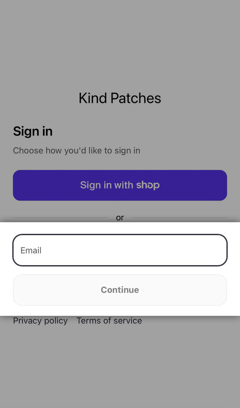 Manage Your Subscription – Kind Patches