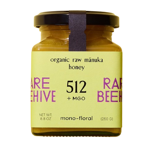 RARE BEEHIVE | Organic Raw Mānuka Honey (261+ & 512+ MGO)