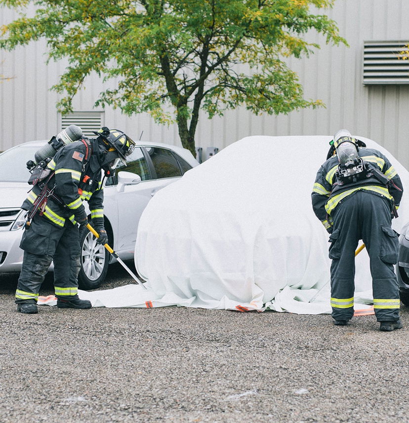 Solutions for EV Fire Suppression – Brimstone Fire Protection