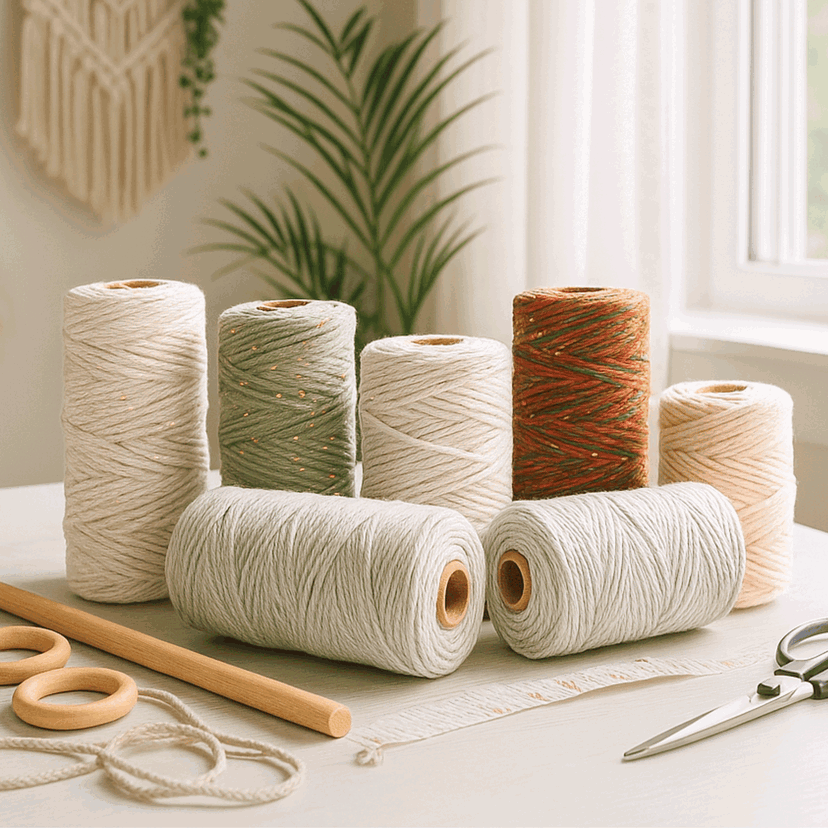 Quick Mini Macrame Christmas Wreath — Easy Beginner Ornament – Bochiknot