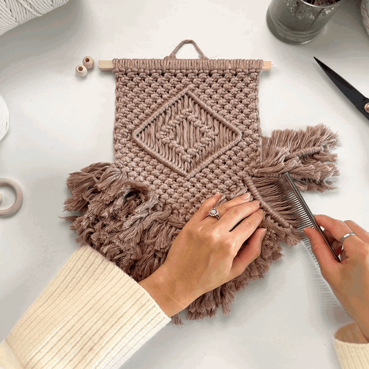 Macrame's Golden Ratio: How to Precisely Measure Cord for Projects ...