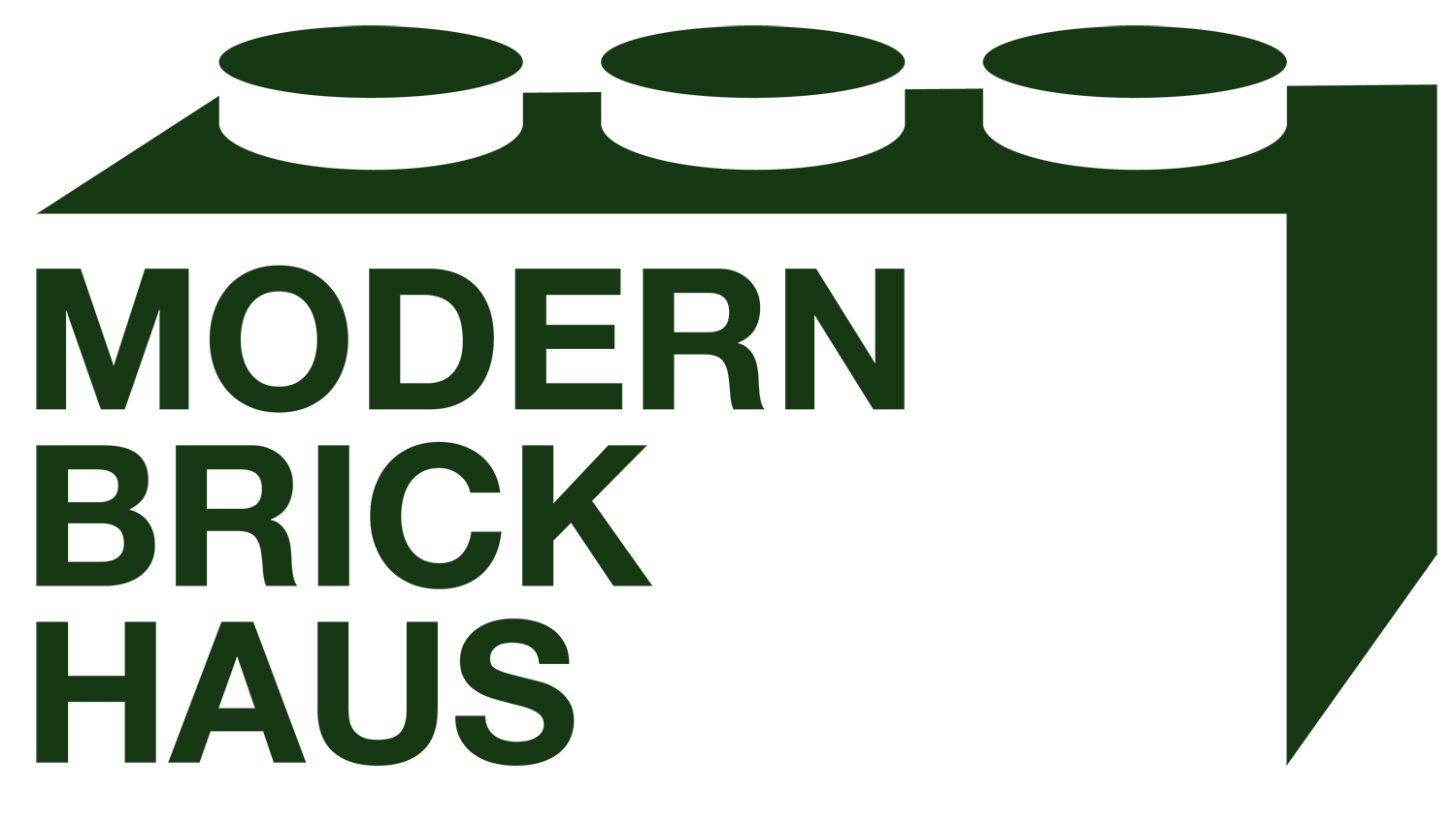 Moss Garden Wall Art Brick Building Set | Modern Brick Haus