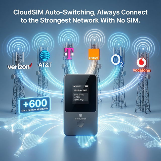 Globlinker Portable WiFi Hotspot For Travelers – GLOBLINKER™